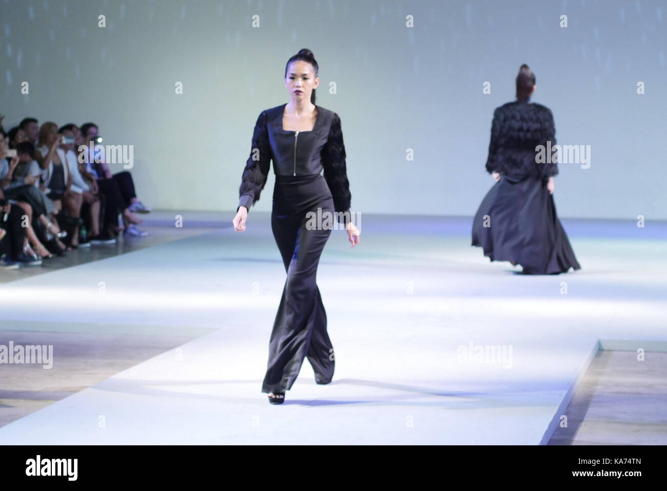 Makati, Philippines. 24th Sep, 2017. Assie Ray Agaton has one of the ...