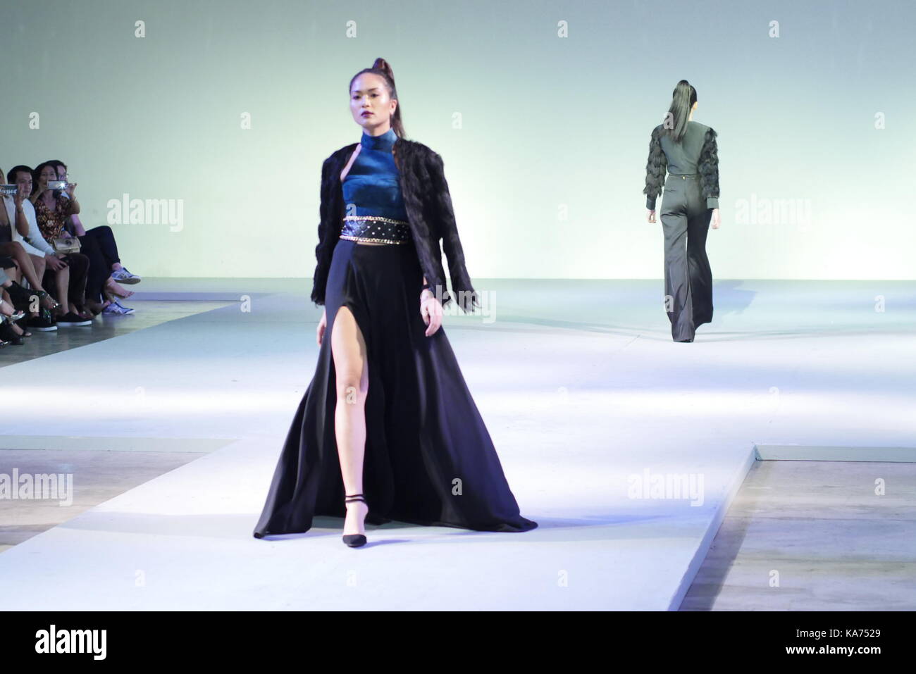 Makati, Philippines. 24th Sep, 2017. Assie Ray Agaton has one of the ...