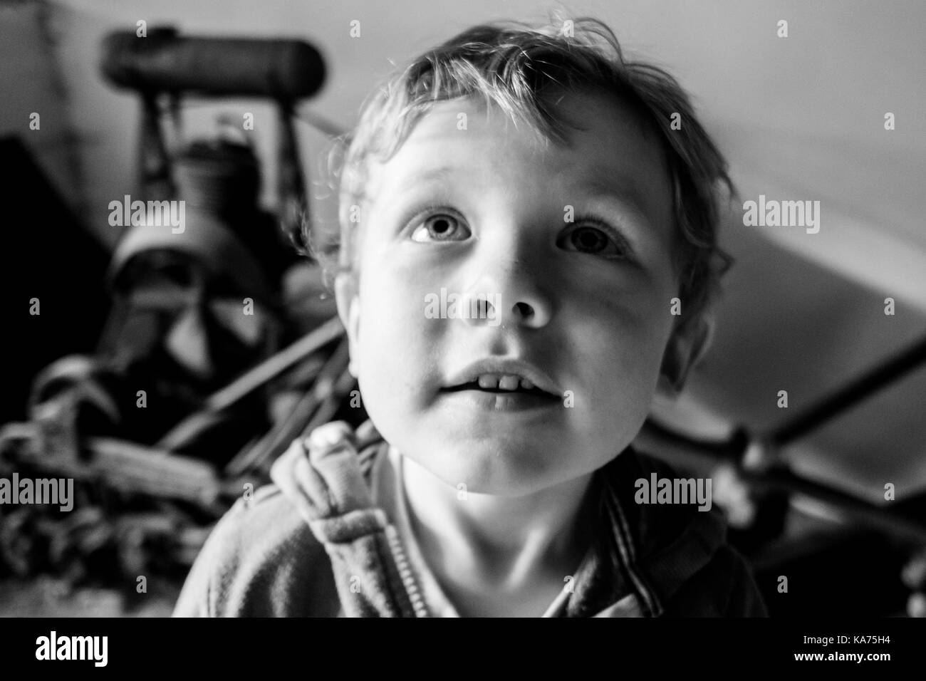 Looking at the past Stock Photo - Alamy