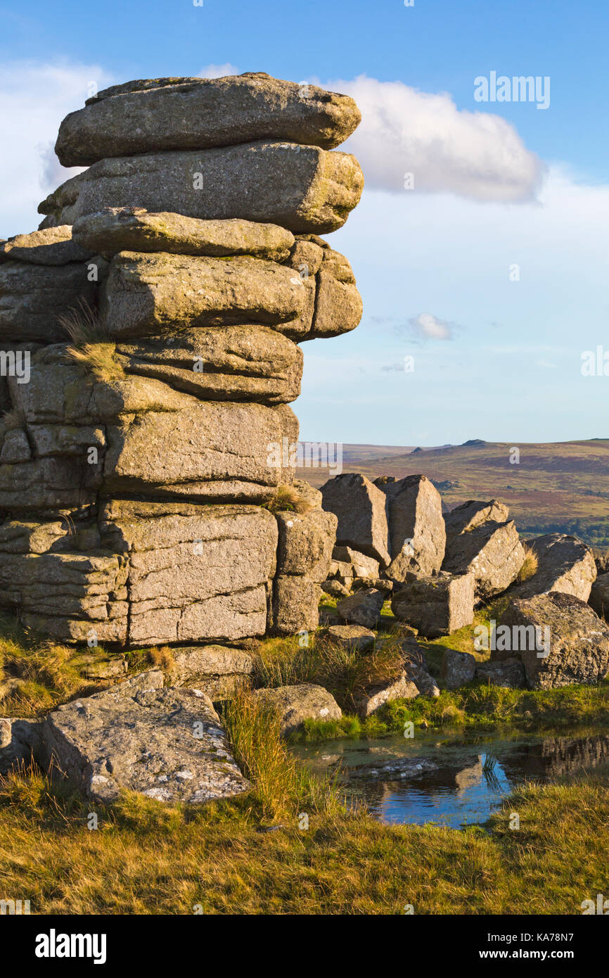 Tor tors granite rocky outcrop hi-res stock photography and images - Alamy