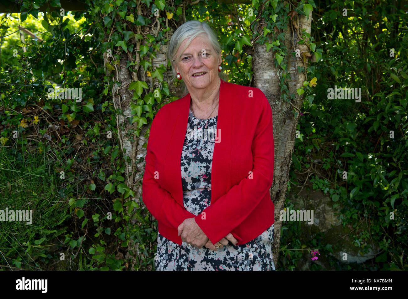 Ann Widdecombe, at her home in Haytor and on Haytor Rocks, Dartmoor ...