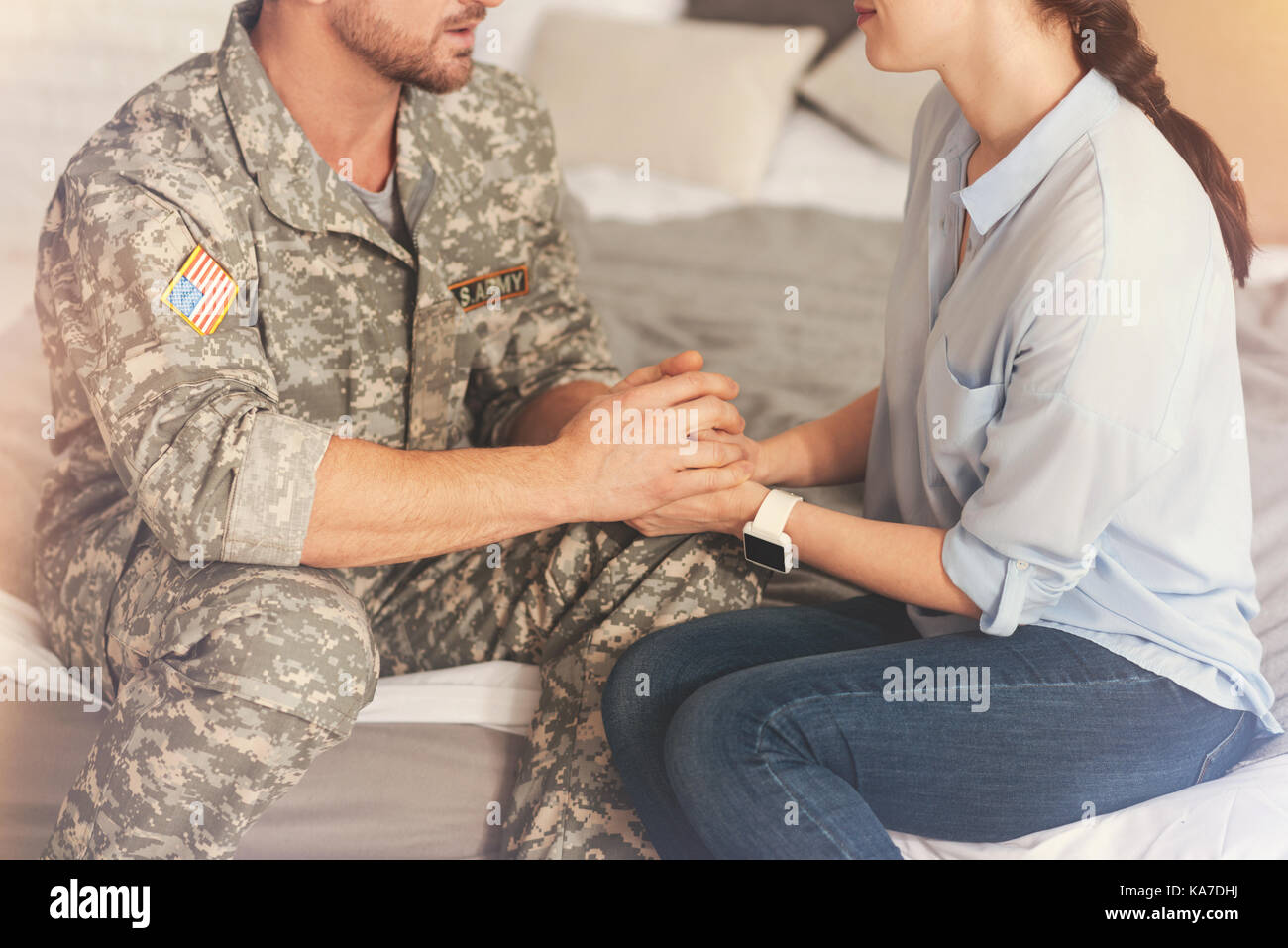 Happy woman spending time with her husband Stock Photo - Alamy