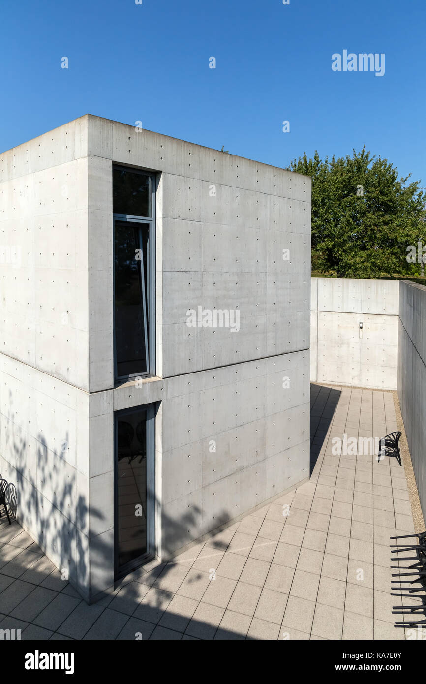 Conference Pavilion by Tadao Ando, Vitra Campus in Weil am Rhein ...