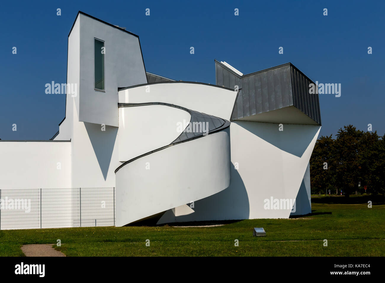 Vitra Design Museum in Vitra Park, architect Frank O. Gehry, Weil am ...