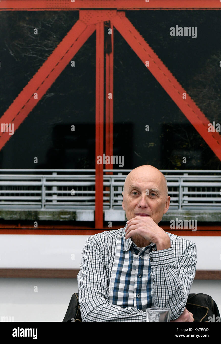 German photographer Axel Hütte during the press conference for the ...