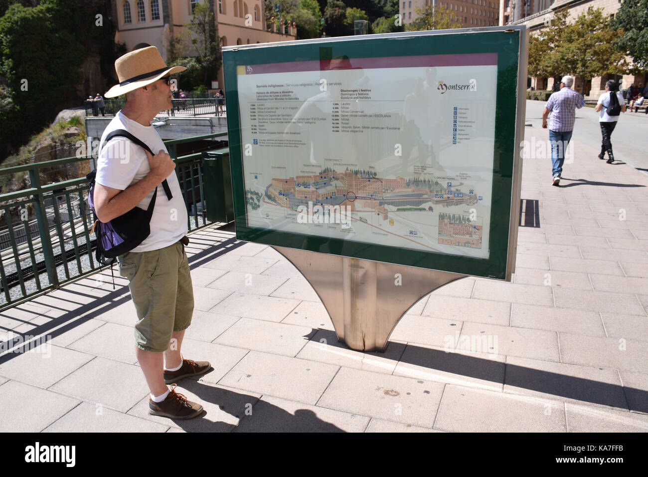 Montserrat tourist map hi-res stock photography and images - Alamy