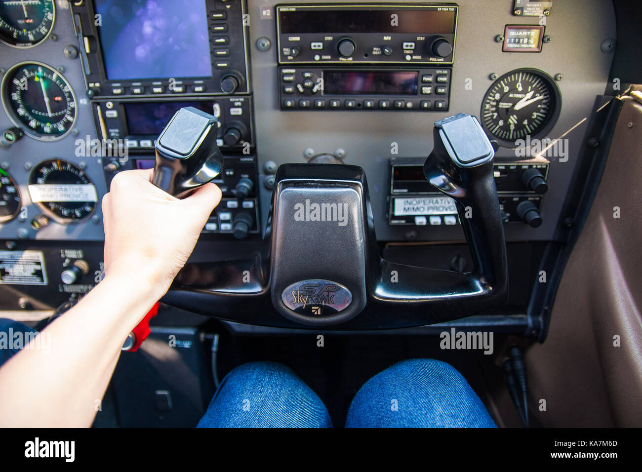 Dashboard aircraft hi-res stock photography and images - Alamy