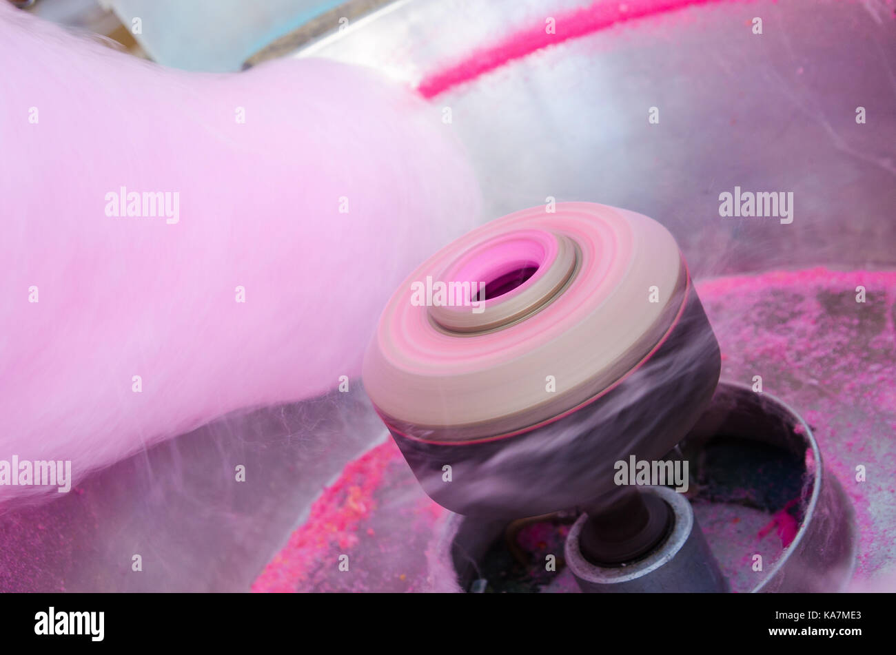 Cotton candy machine hi-res stock photography and images - Alamy