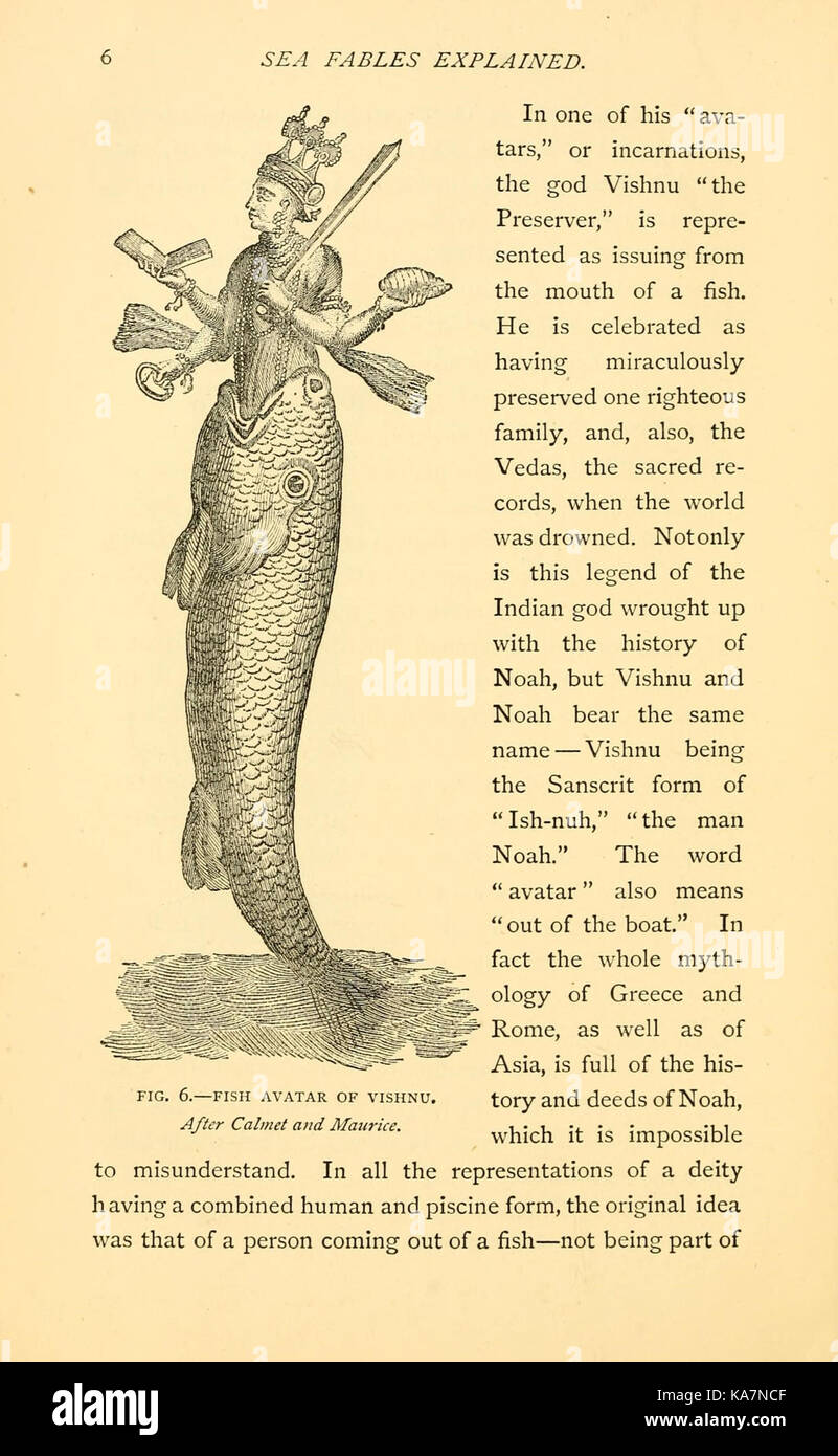 Sea fables explained (14967407043 Stock Photo - Alamy