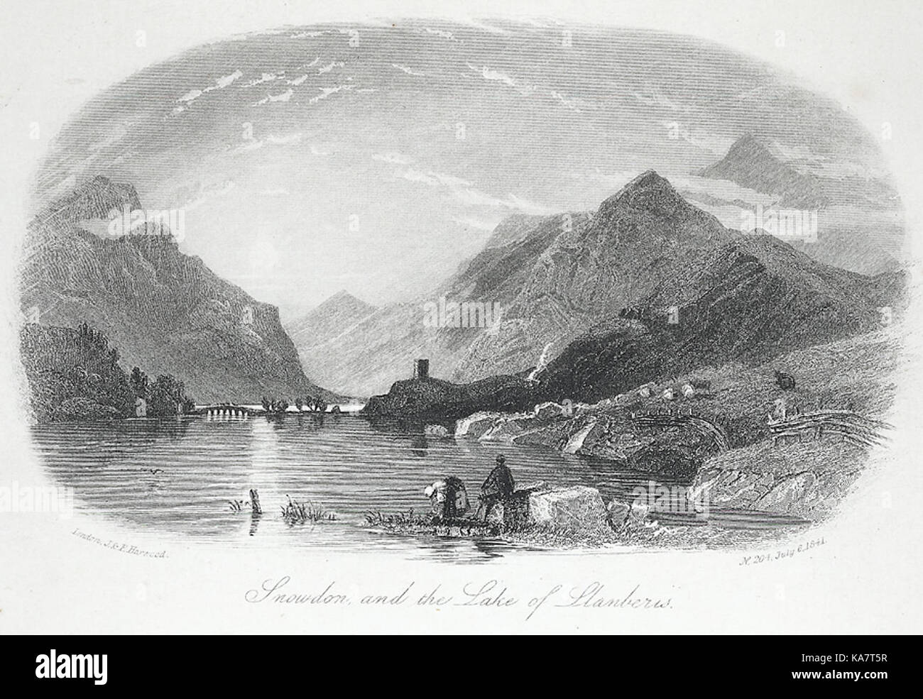 Map of llanberis hi-res stock photography and images - Alamy