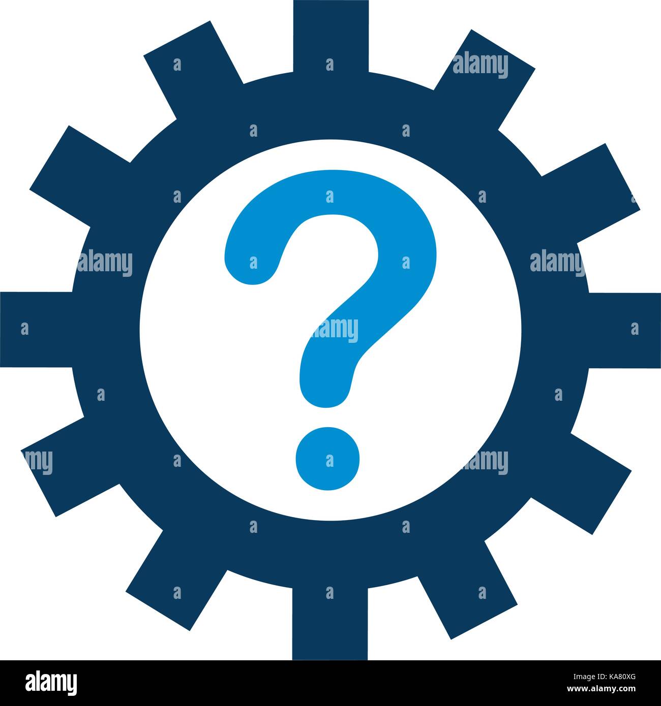 customer service solution question assitance Stock Vector Image & Art ...