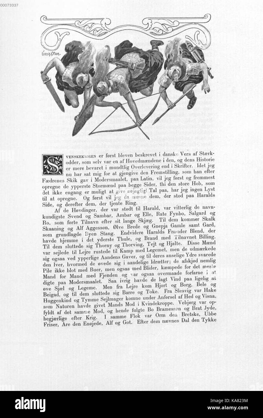 Saxo Grammaticus Frederik Winkel Horn Louis Moe (1898) bsb00073337 ...