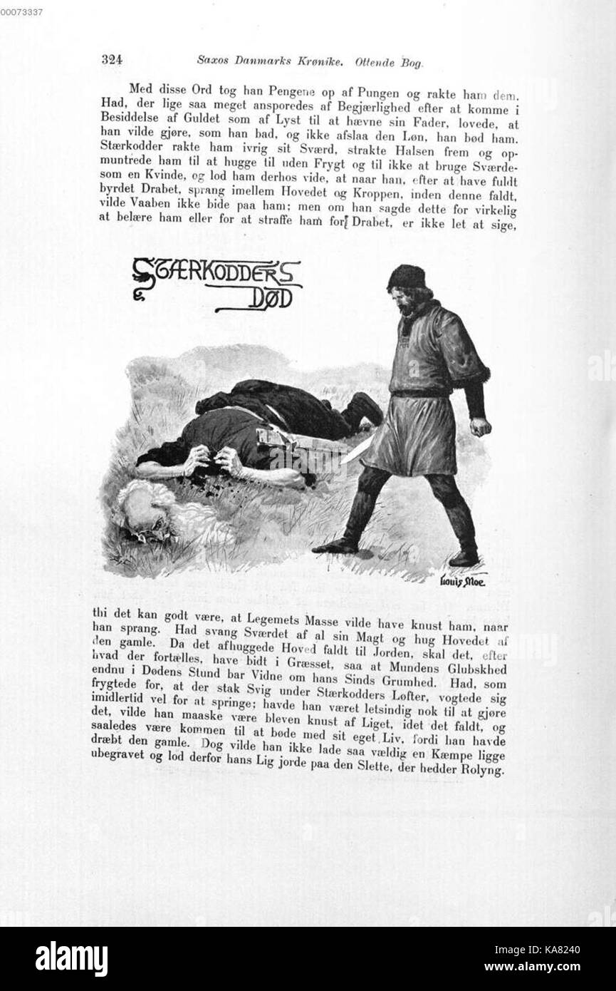 Saxo Grammaticus Frederik Winkel Horn Louis Moe (1898) bsb00073337 ...