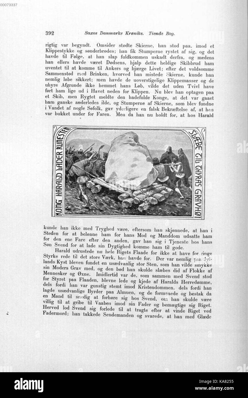 Saxo Grammaticus Frederik Winkel Horn Louis Moe (1898) bsb00073337 ...