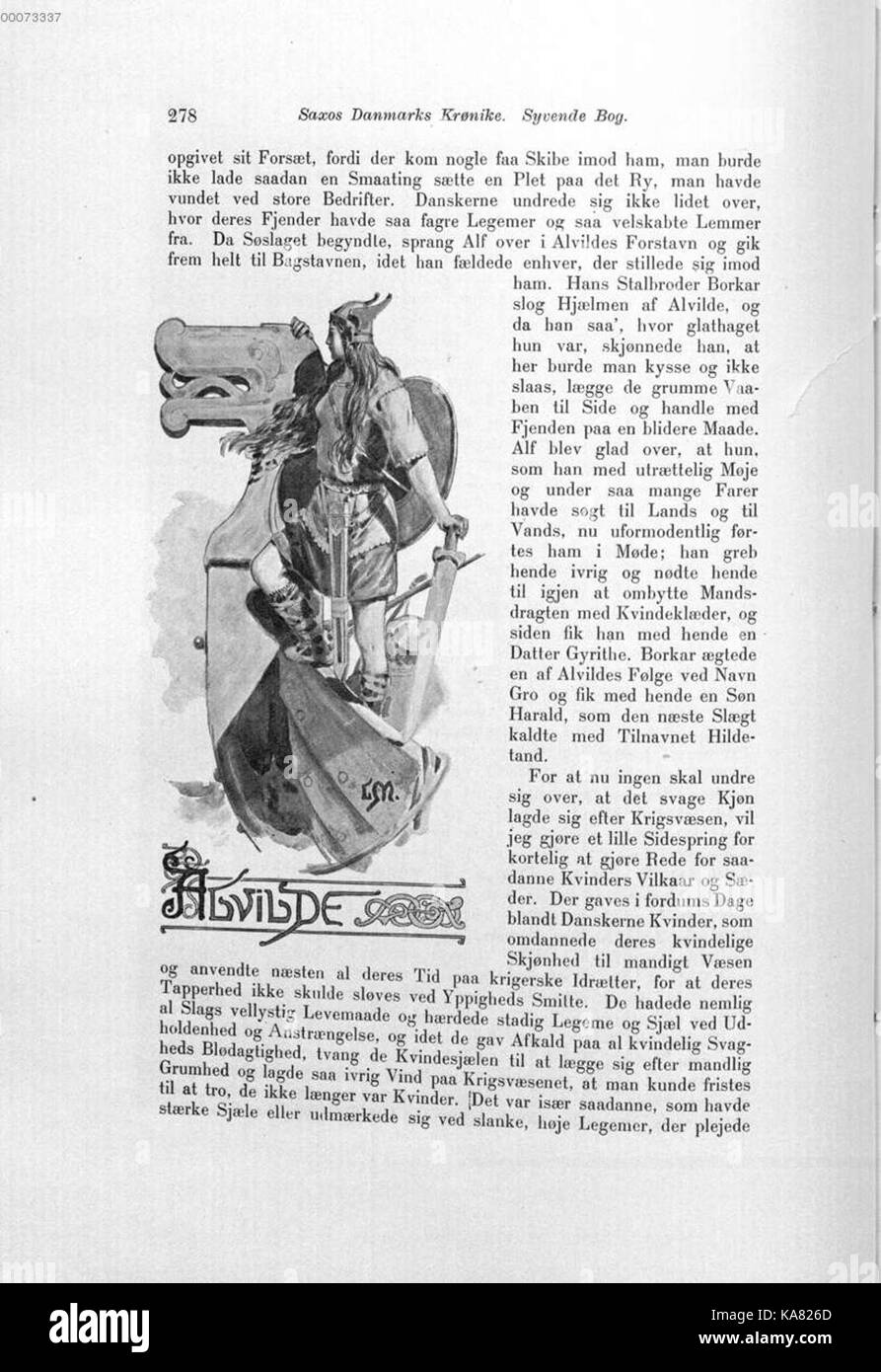 Saxo Grammaticus Frederik Winkel Horn Louis Moe (1898) bsb00073337 ...