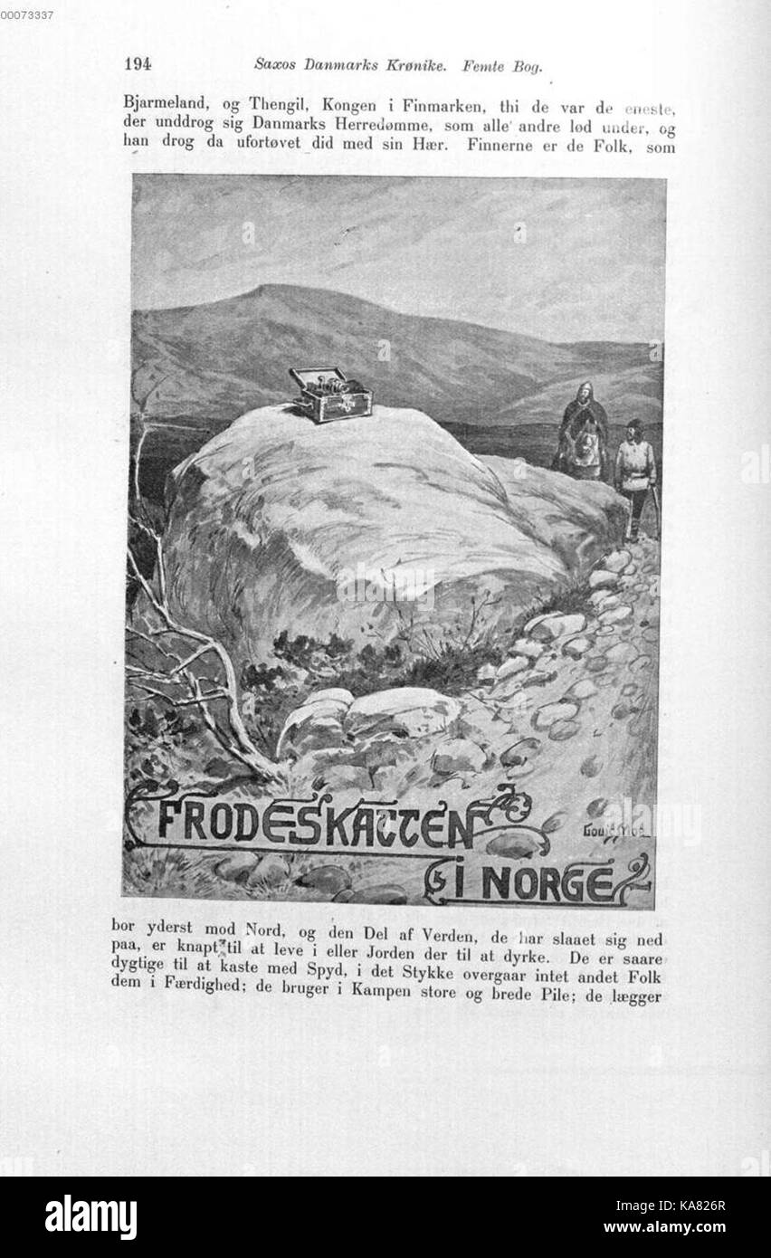 Saxo Grammaticus Frederik Winkel Horn Louis Moe (1898) bsb00073337 ...