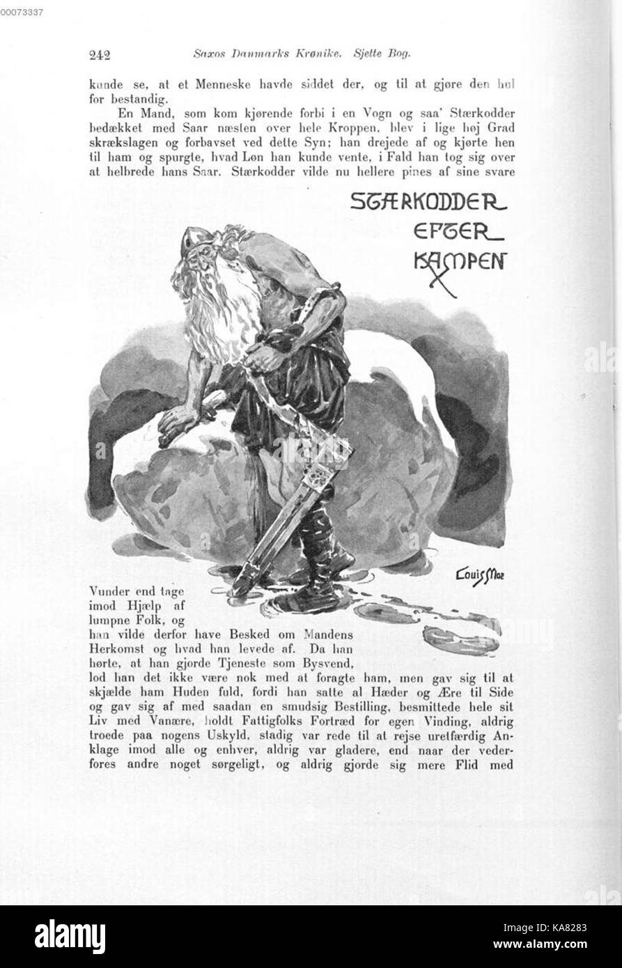 Saxo Grammaticus Frederik Winkel Horn Louis Moe (1898) bsb00073337 ...