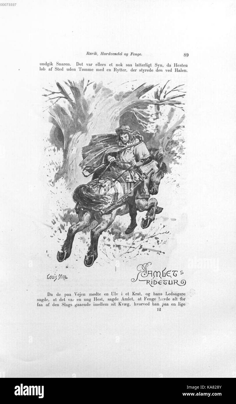 Saxo Grammaticus Frederik Winkel Horn Louis Moe (1898) bsb00073337 ...