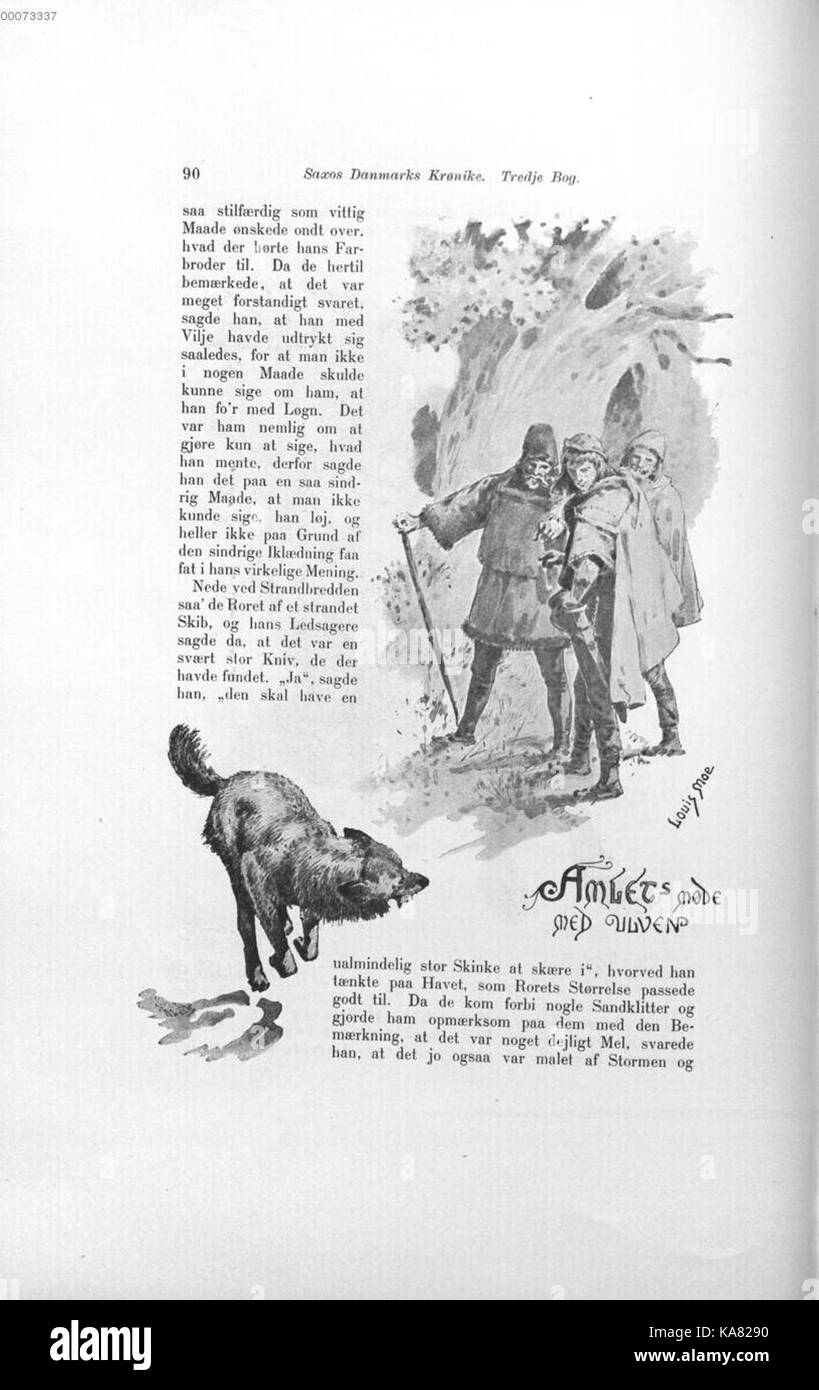 Saxo Grammaticus Frederik Winkel Horn Louis Moe (1898) bsb00073337 ...