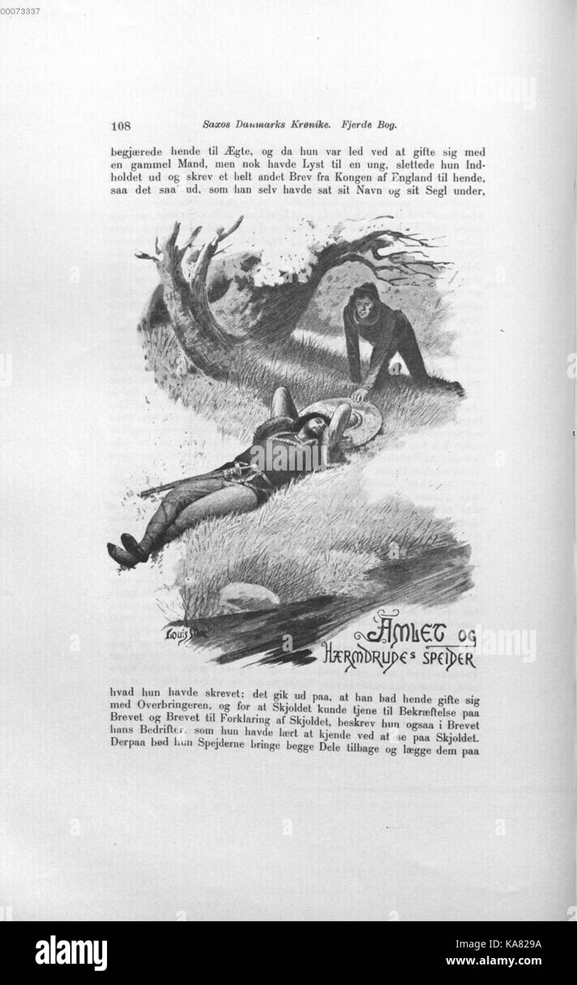 Saxo Grammaticus Frederik Winkel Horn Louis Moe (1898) bsb00073337 ...