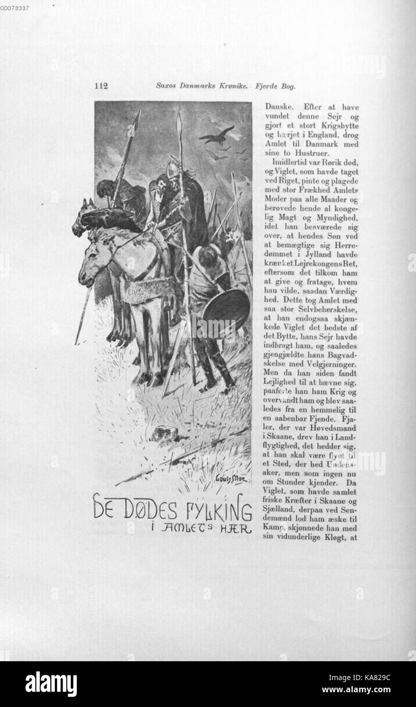 Saxo Grammaticus Frederik Winkel Horn Louis Moe (1898) bsb00073337 ...