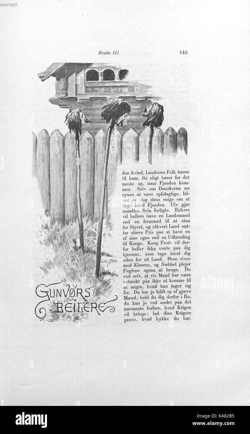 Saxo Grammaticus Frederik Winkel Horn Louis Moe (1898) bsb00073337 ...