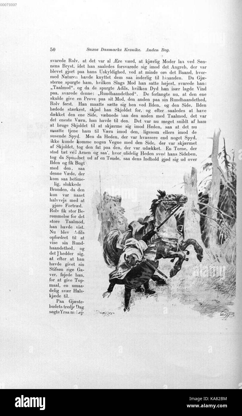 Saxo Grammaticus Frederik Winkel Horn Louis Moe (1898) bsb00073337 ...