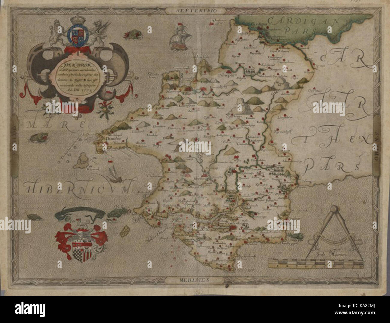 Map of saxton hi-res stock photography and images - Alamy