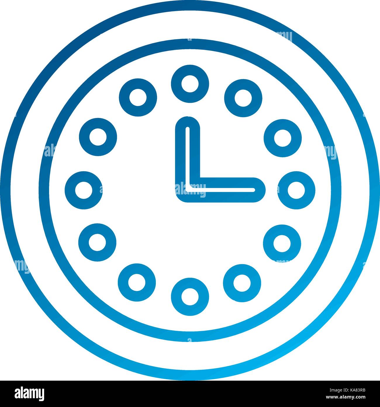 clock hours customer service assistance icon Stock Vector Image & Art ...