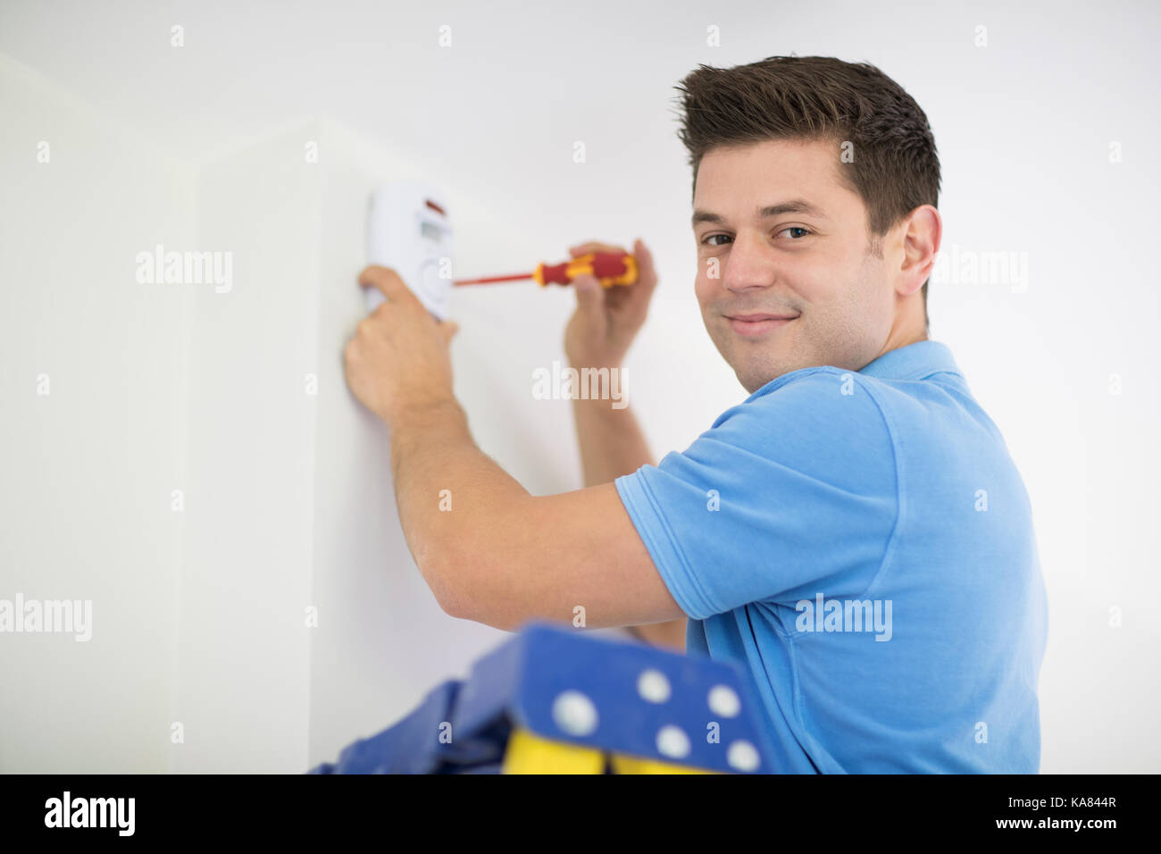 Installing sensor hi-res stock photography and images - Alamy