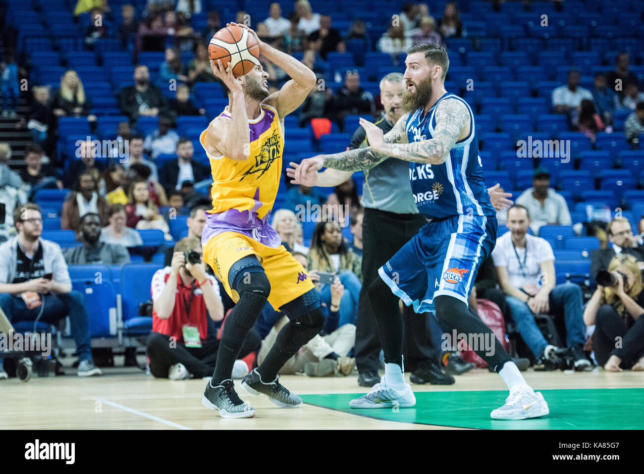 London, UK. 24th Sep, 2017. Betway All-Stars Basketball Championship at ...