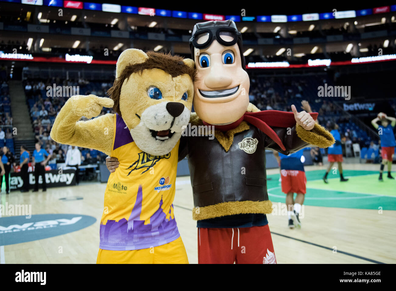 London, UK. 24th Sep, 2017. Betway All-Stars Basketball Championship at ...