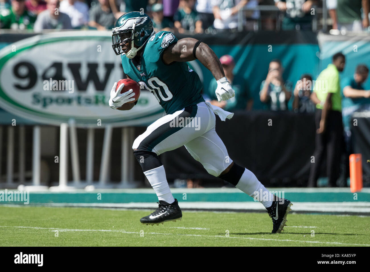 Philadelphia, Pennsylvania, USA. 24th Sep, 2017. Philadelphia Eagles ...