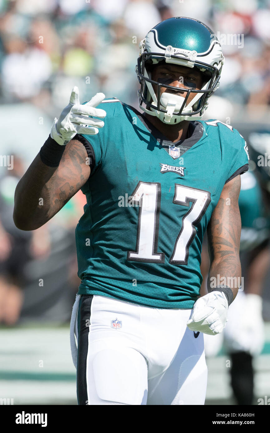 Philadelphia, Pennsylvania, USA. 24th Sep, 2017. Philadelphia Eagles ...