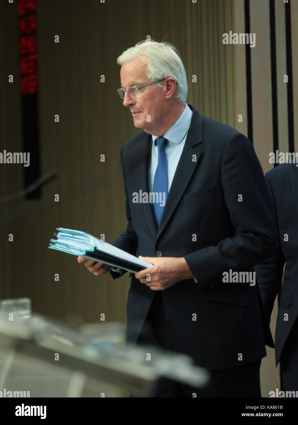 Brussels, Belgium. 25th Sep, 2017. EU Ministers of Foreign and European ...