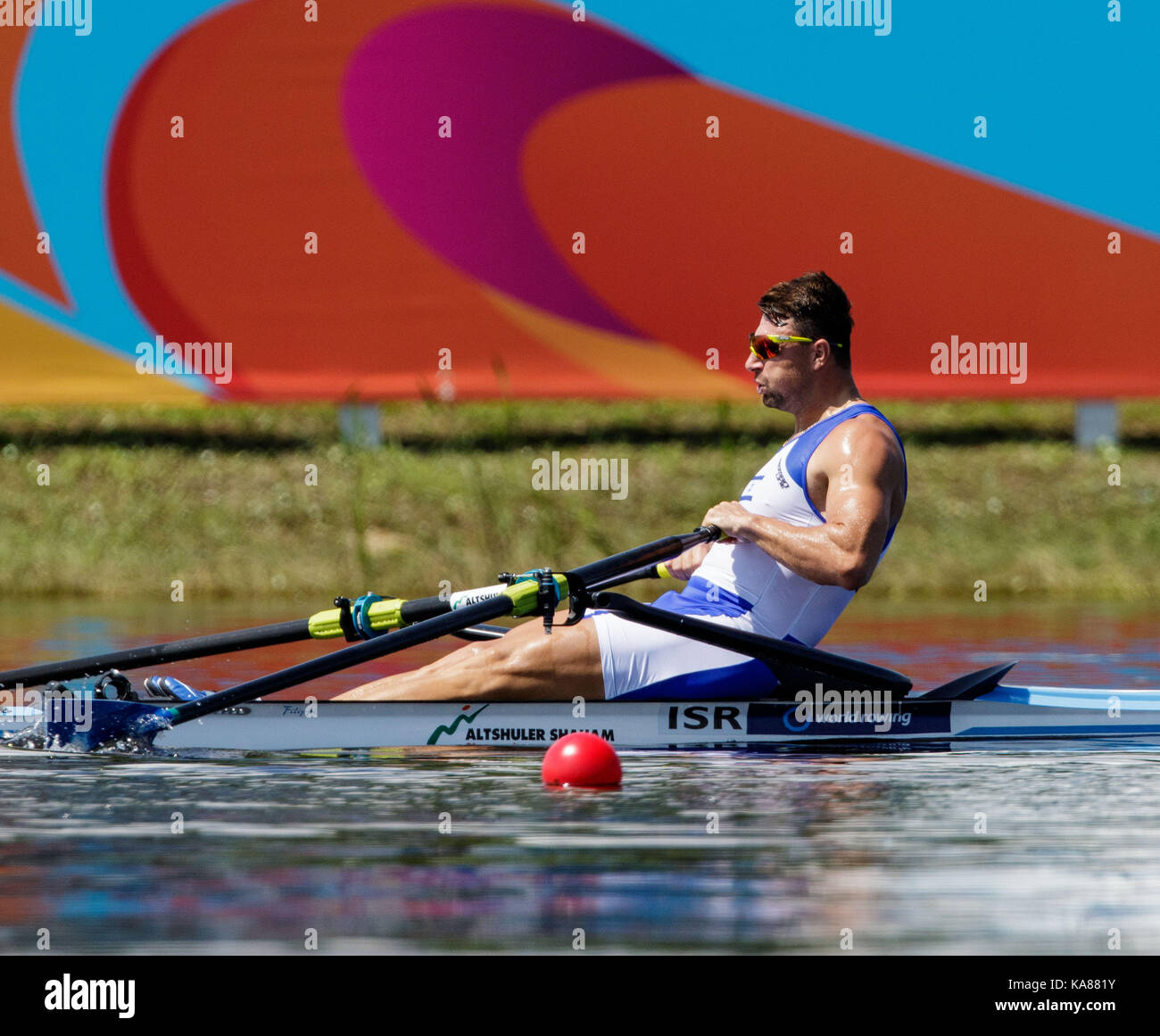 Sarasota-Bradenton, Florida, USA. 25th Sep, 2017. Dani Fridman of team ...