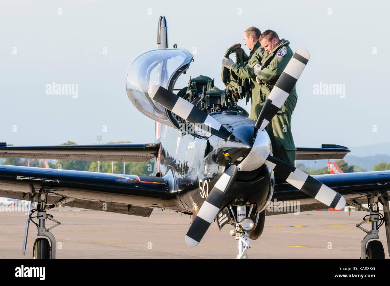 Raf pilot training aircraft hi-res stock photography and images - Alamy