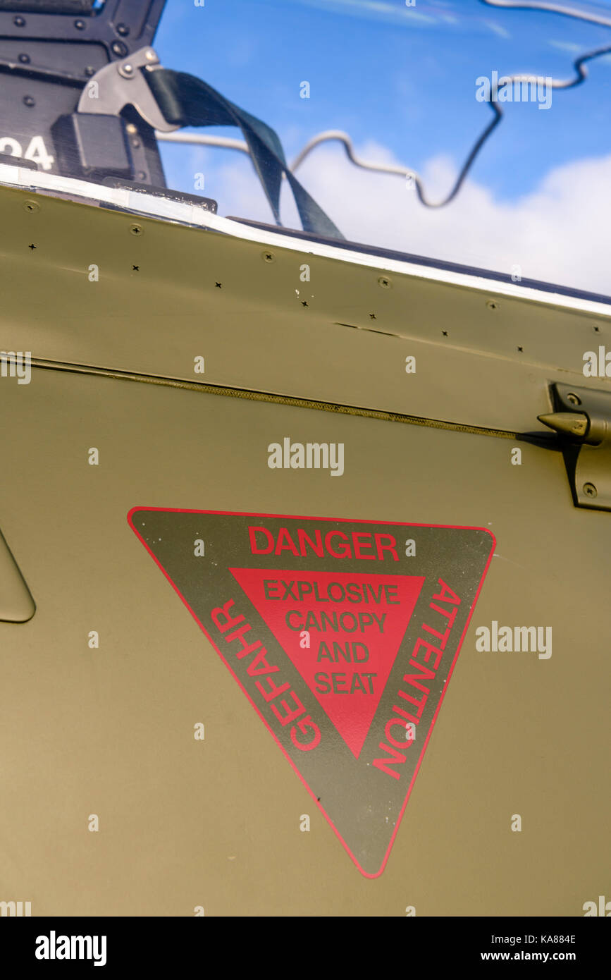 RAF Aldergrove, Northern Ireland. 25/09/2017 - Two Tucano training ...