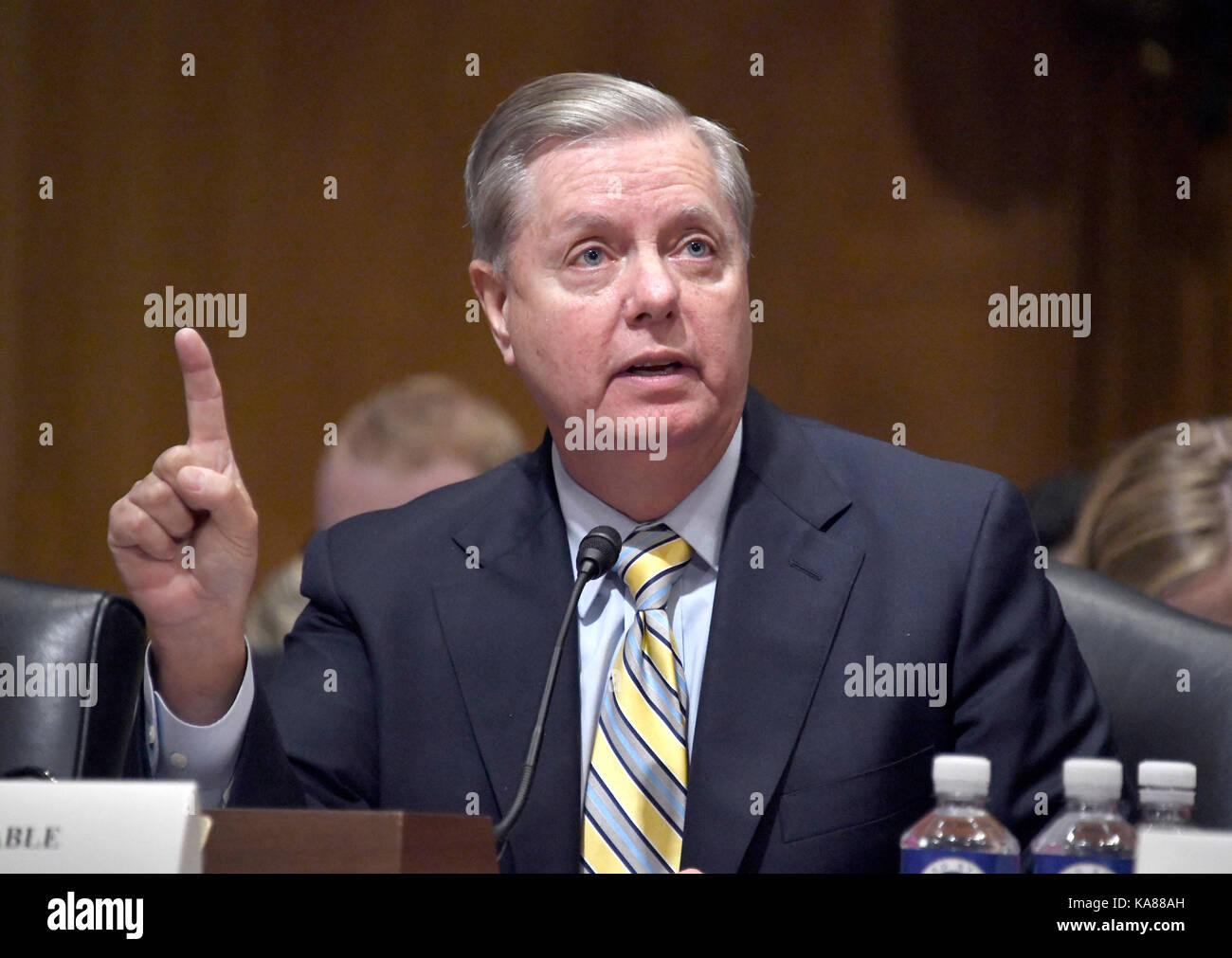 United States Senator Lindsey Graham (Republican of South Carolina ...