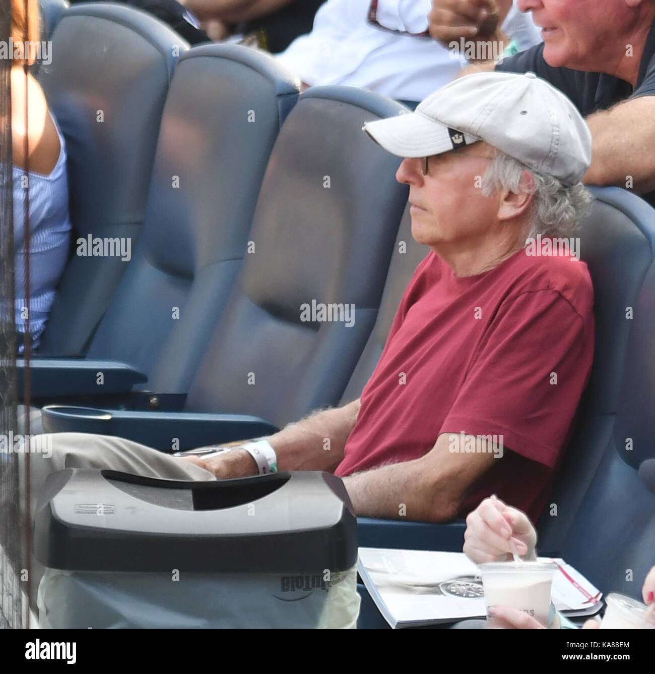 New York, NY, USA. 25th Sep, 2017. Actor Larry David attends New York ...