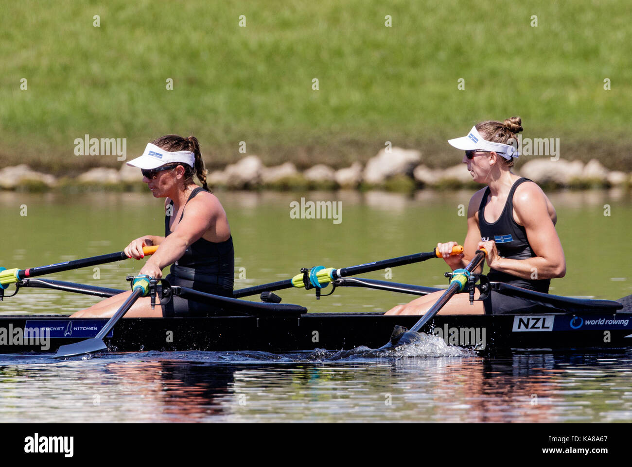Sarasota-Bradenton, Florida, USA. 25th Sep, 2017. Brooke Donoghue and ...