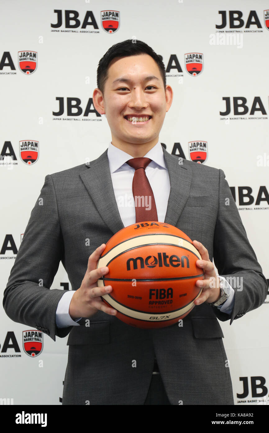 Tokyo, Japan. 25th Sep, 2017. Takaki Kato Basketball : Japan Basketball Association Press ...