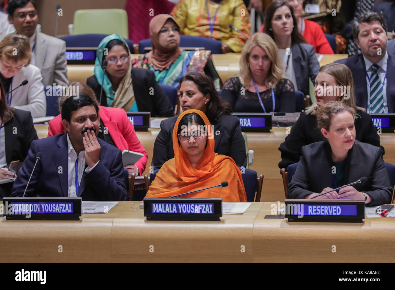 New York, NY, USA. 20th Sep, 2017. United Nations, New York, USA ...