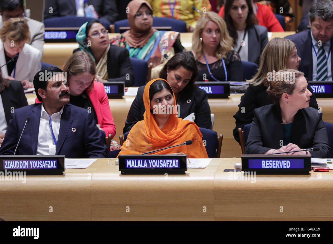 New York, NY, USA. 20th Sep, 2017. United Nations, New York, USA ...