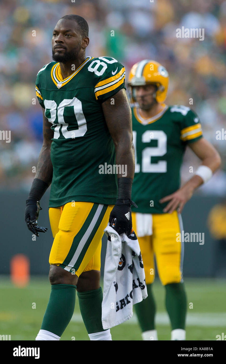 Green bay packers tight end hi-res stock photography and images - Alamy