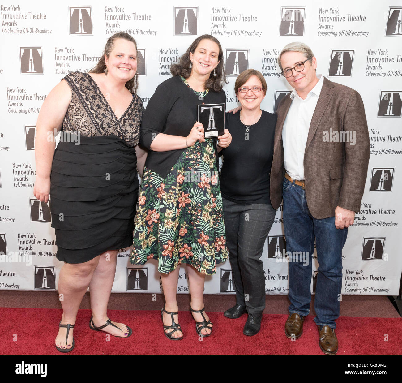 New York, United States. 25th Sep, 2017. Annie Jacobs, Dev Bond ...