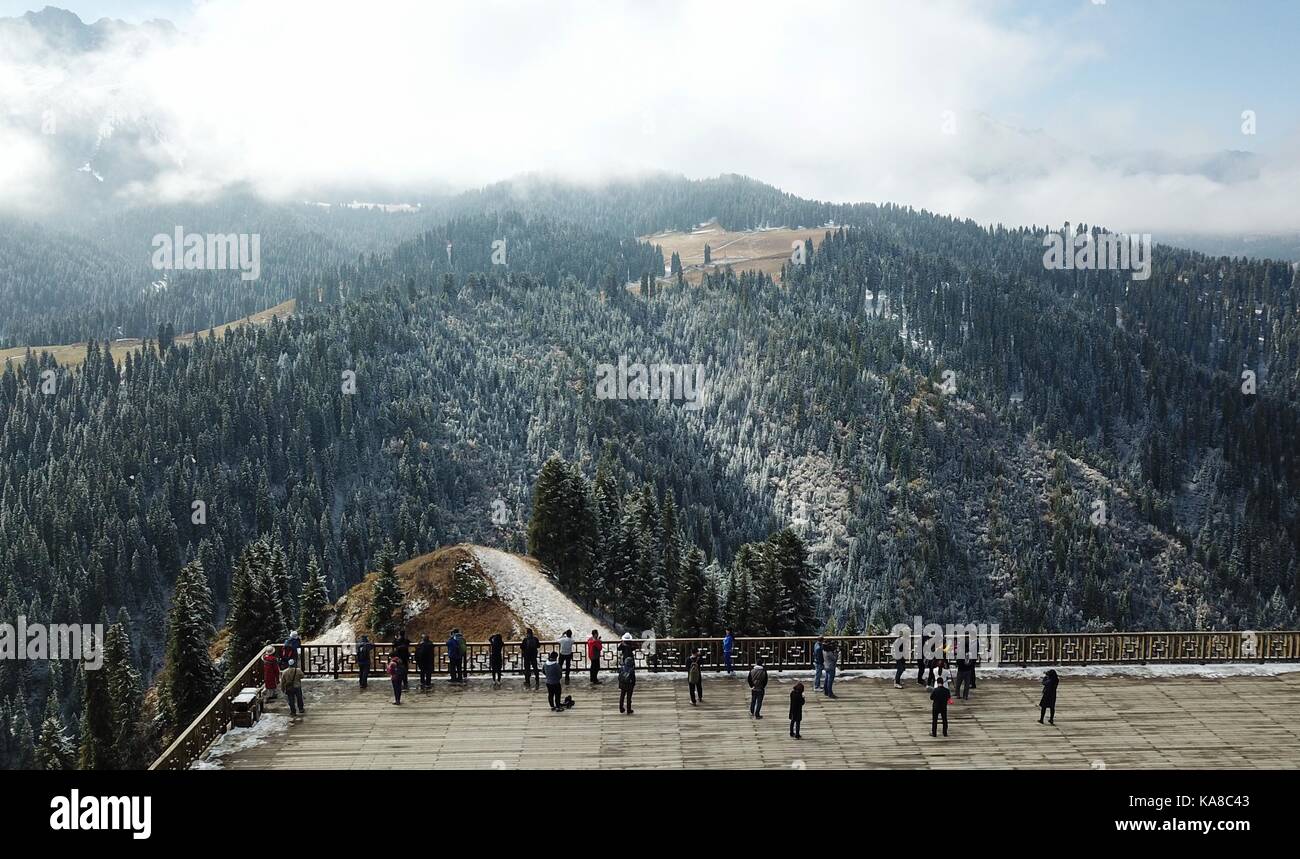 Qitai, China's Xinjiang Uygur Autonomous Region. 25th Sep, 2017 ...