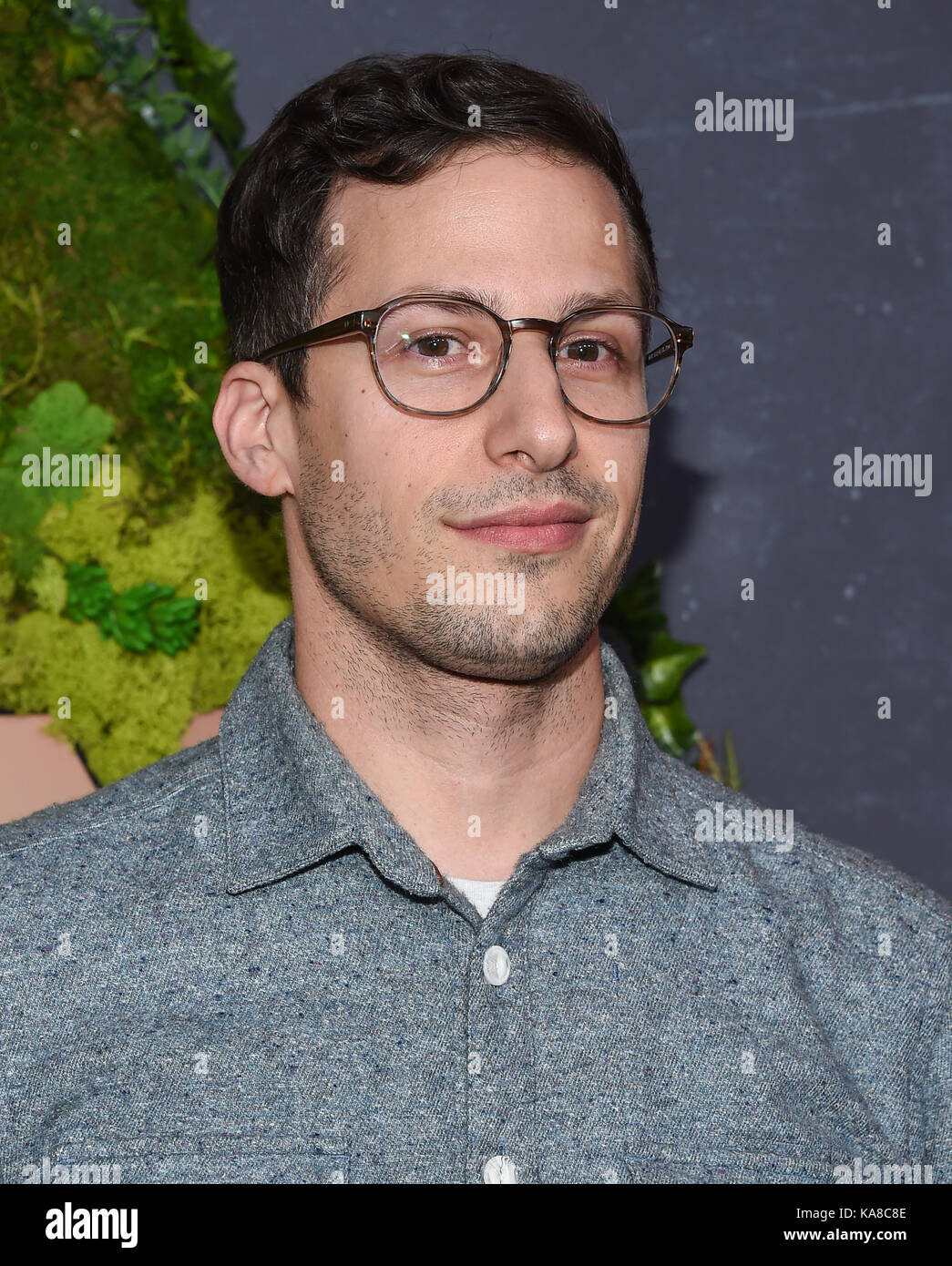 West Hollywood, California, USA. 25th Sep, 2017. Adam Samberg arrives ...