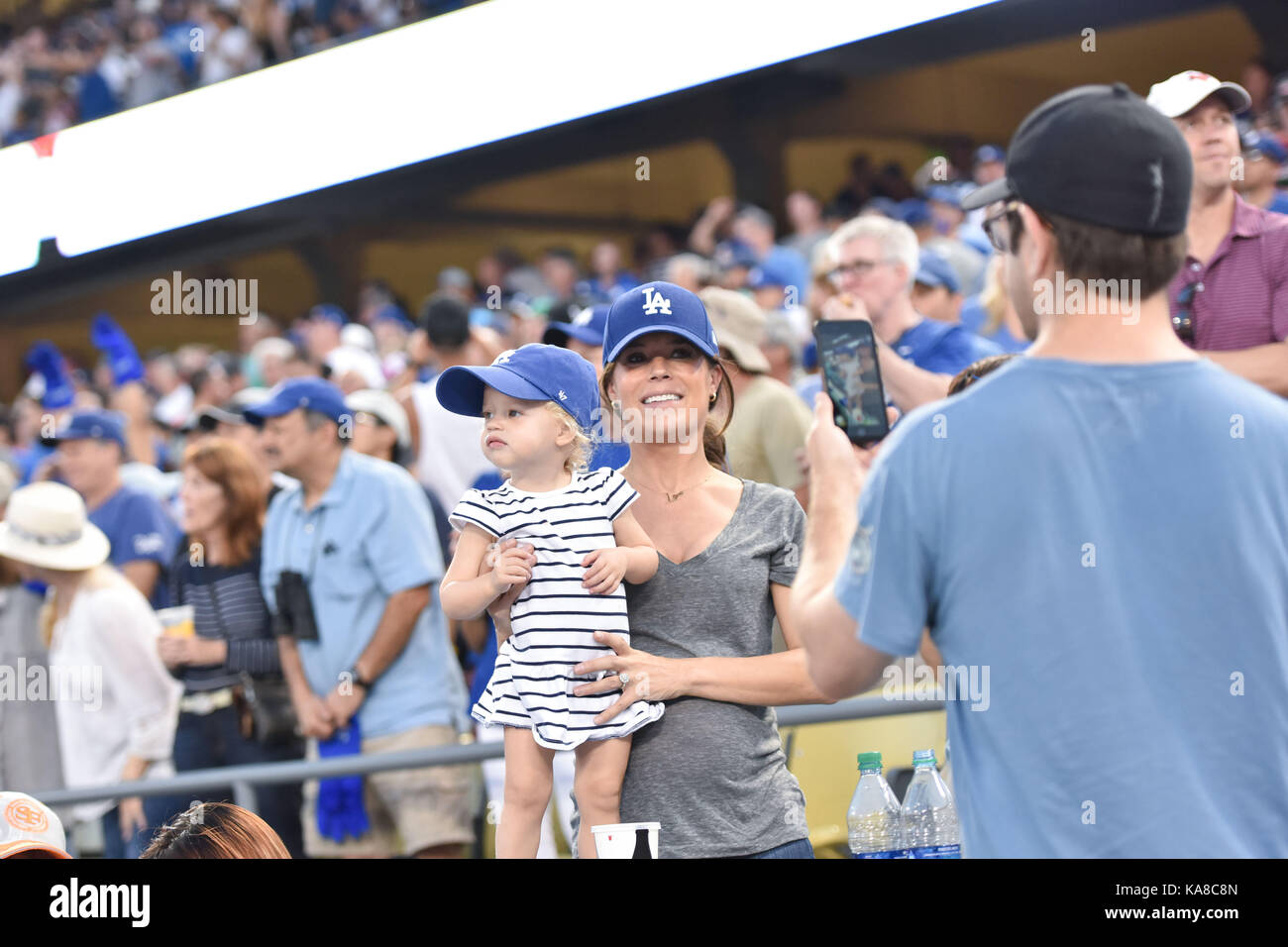 Los Angeles, California, USA. 4th Sep, 2017. Dodgers fans MLB : Los ...