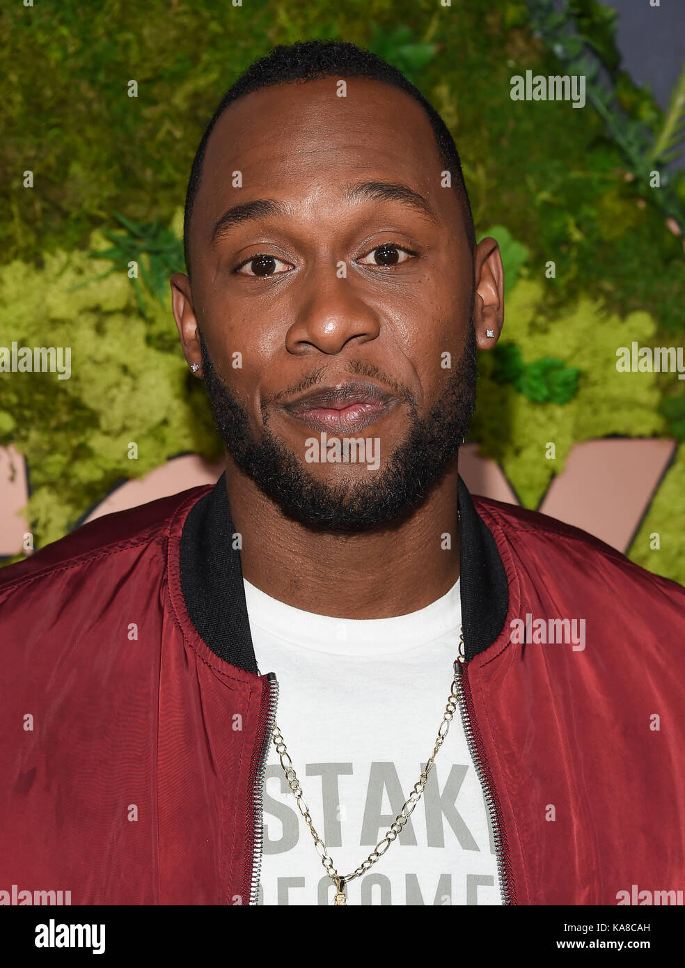 West Hollywood, California, USA. 25th Sep, 2017. J Lee arrives for the ...